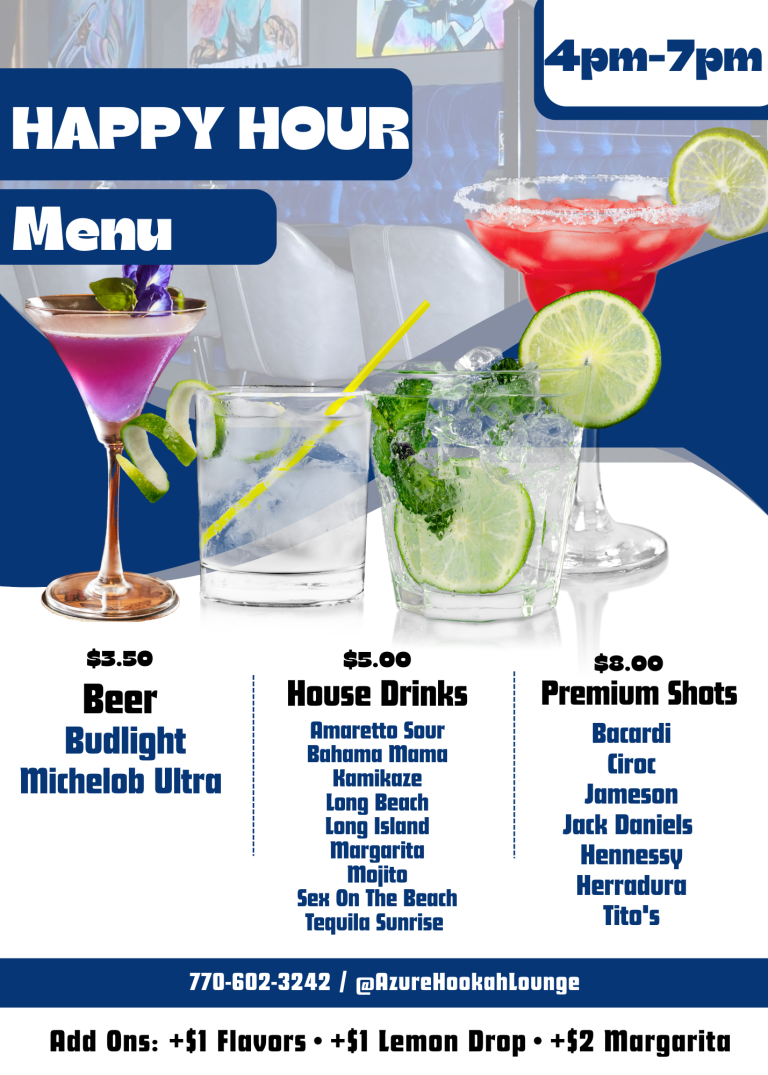 Azure Smoke BBQ + Hookah – Eat Sip Vibe